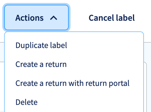 How to create a return – Sendcloud Help Center